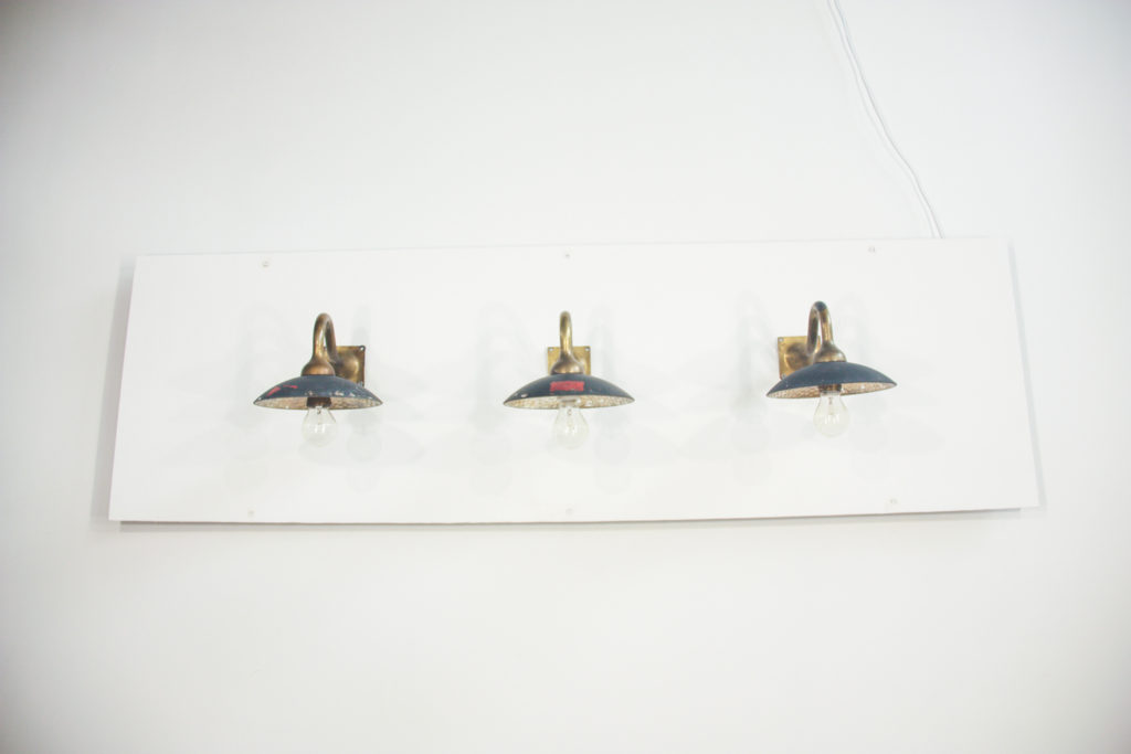 Strand electric Sunray London mercury glass and bronze wall lights ...