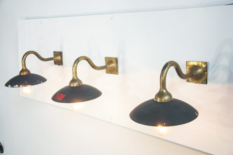Strand electric Sunray London mercury glass and bronze wall lights ...
